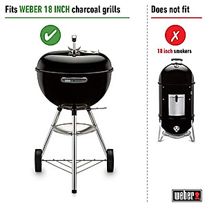 Weber Replacement Charcoal Grate, 13.5”, for use with 18” Original Kettles