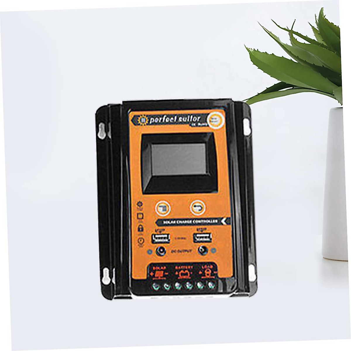 Happyyami 2pcs Solar Regulator Charge Controller Solar Charge Controller Solar Controller 12v Solar Lithium Battery Generator Solar Charge Regulator Dynamo dyna-GRO Charging Pack 50a USB