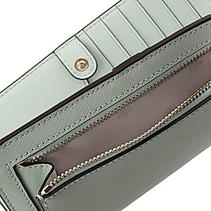 Kate Spade New York Staci Large Slim Bifold Wallet In Crystal Blue