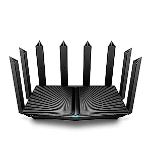 TP-Link AX6600 WiFi 6 Router (Archer AX90) - High-Speed Tri-Band Gigabit Gaming Router for Large Homes