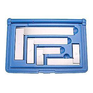 Machinist Squares, Four Piece Set, PEC