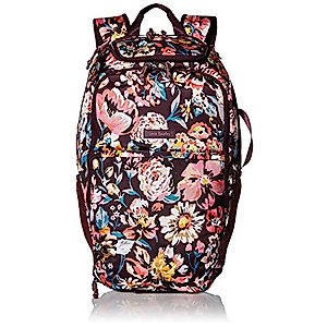 Vera Bradley Women's Lighten Up Journey Backpack, Indiana Blossoms