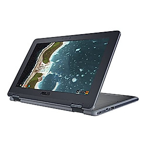 ASUS Flip C213SA 11.6" Touchscreen Chromebook, Intel Celeron, 4GB RAM, 32GB eMMC, Chrome OS (Renewed)
