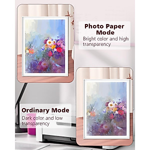 Transparency Film Paper Clear for Overhead Projector Transparencies and Inkjet Screen Prints 8.5 x 11,25sheets