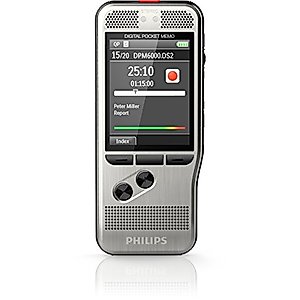 PHILIPS Pocket Memo Voice Recorder DPM6000