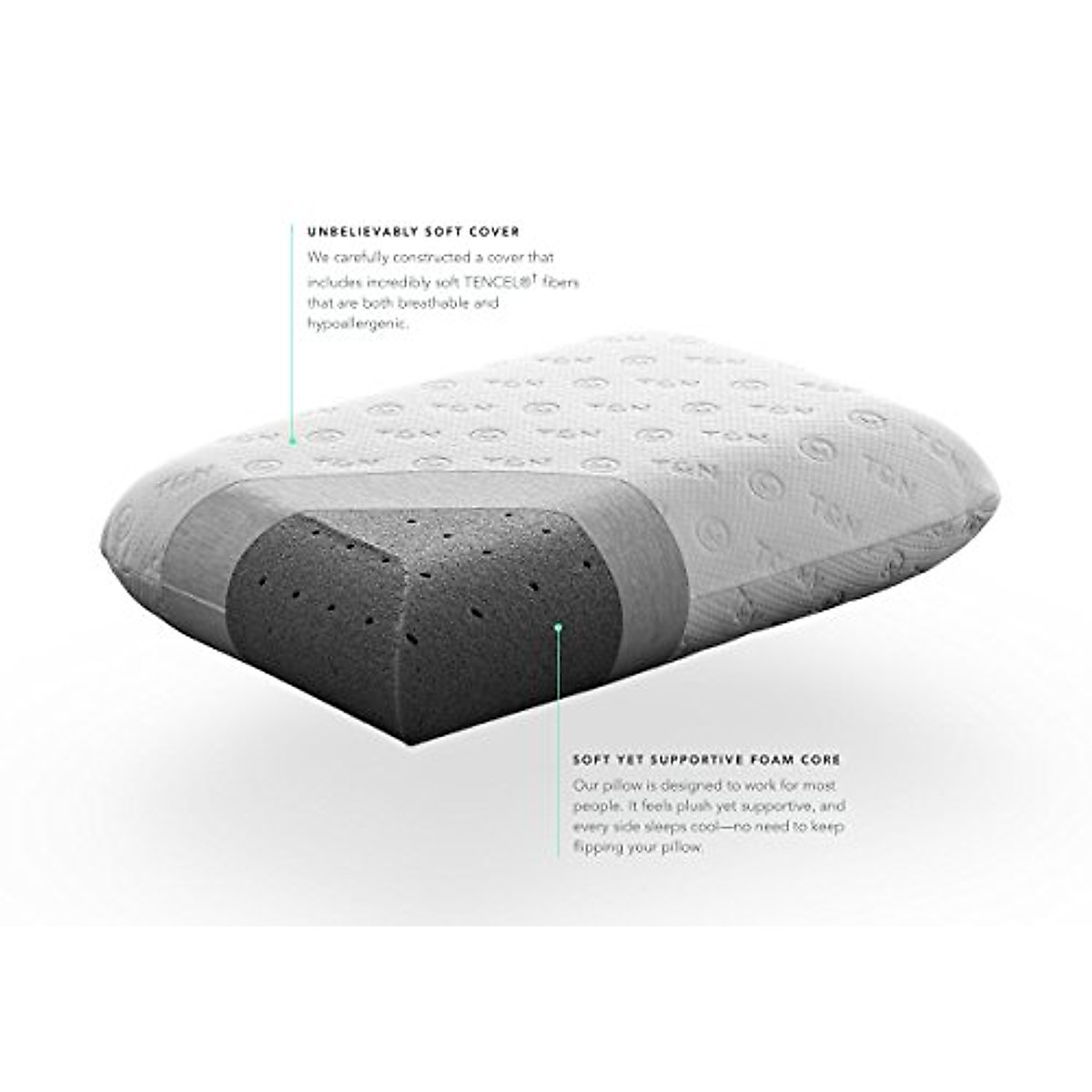 TUFT & NEEDLE Original Mattress - King + 2 King Pillows