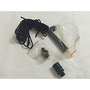 JIEXI HWYP Compound Bow Kit 5 Pin Bow Sights Arrow Rests Stabilizers Sling Peep Sights Allen Key 7 in 1 (Black)