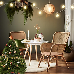 BSAOUTZ Seat Cushions for Dining Chair 4 Pack, 16×16 Kitchen Chair Cushions, Non Slip Washable Chair Pad for Kitchen Chair, Rocking Chair, Outdoor Chair, 16x16 Taupe