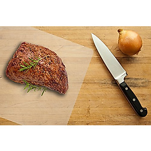 Extra Thick Flexible Frosted Clear Plastic Cutting Mats, 12" x 18", Set of 6, by Better Kitchen Products