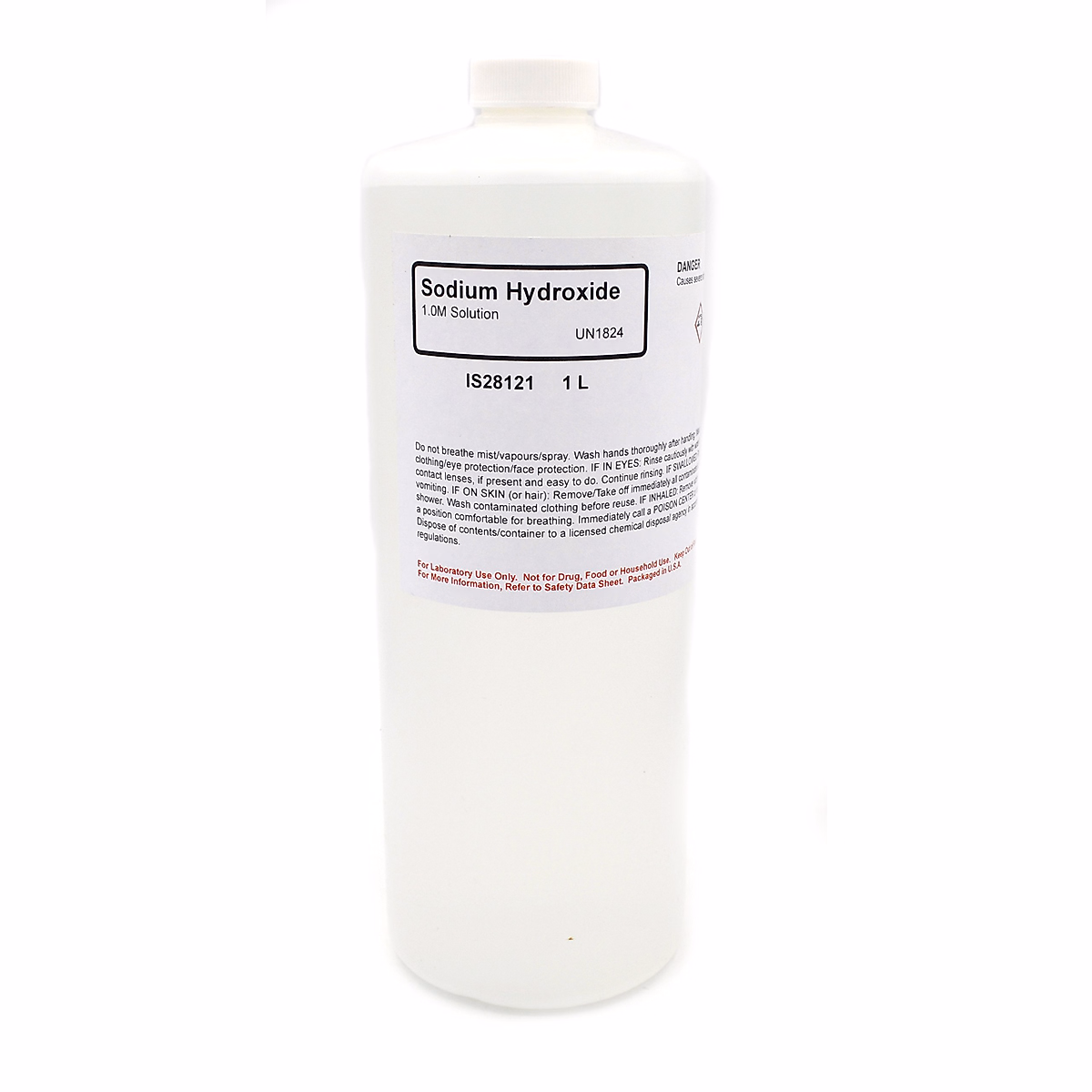 ALDON Innovating Science Sodium Hydroxide Solution, 1.0M, 1L - The Curated Chemical Collection- Made in The USA