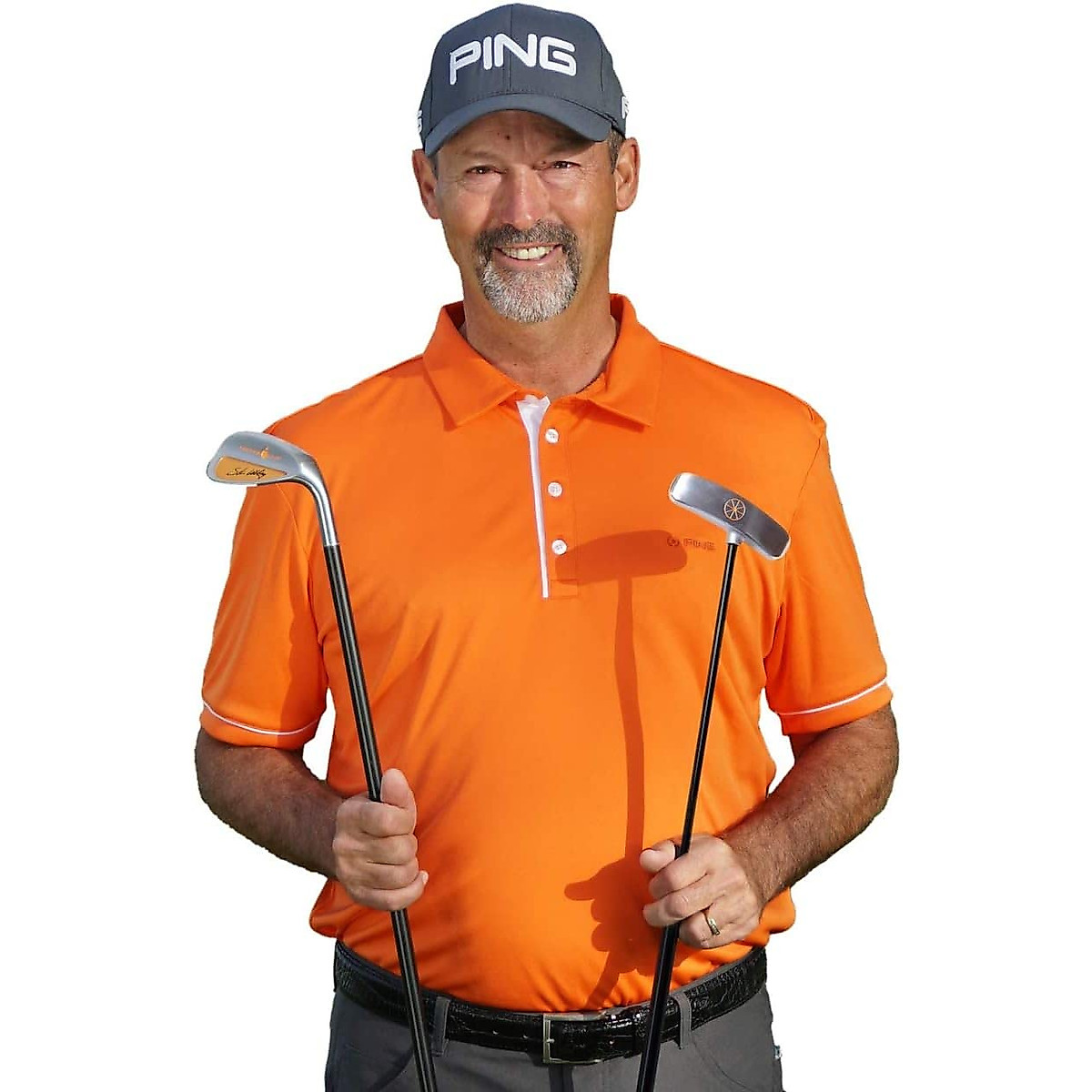 Orange Whip Golf Short Game Package, includes Wedge and Putter - Made in USA - Right Handed