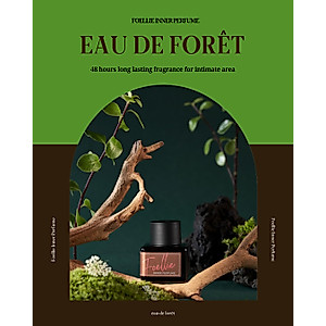 Foellie] eau de foret - Feminine Inner Beauty Perfume (for Underwear), Woody Refresh Forest Scents Fragrance, 5ml(0.169 fl oz)