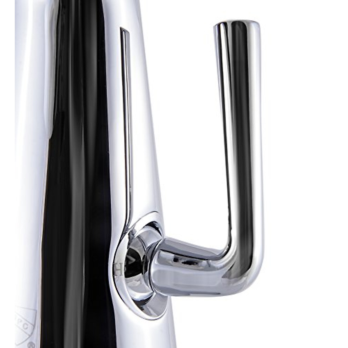 ALFI brand AB1792-PC Polished Chrome Single Hole Tall Cone Waterfall Bathroom Faucet, 1.38"L x 5"W x 11.25"H, Silver