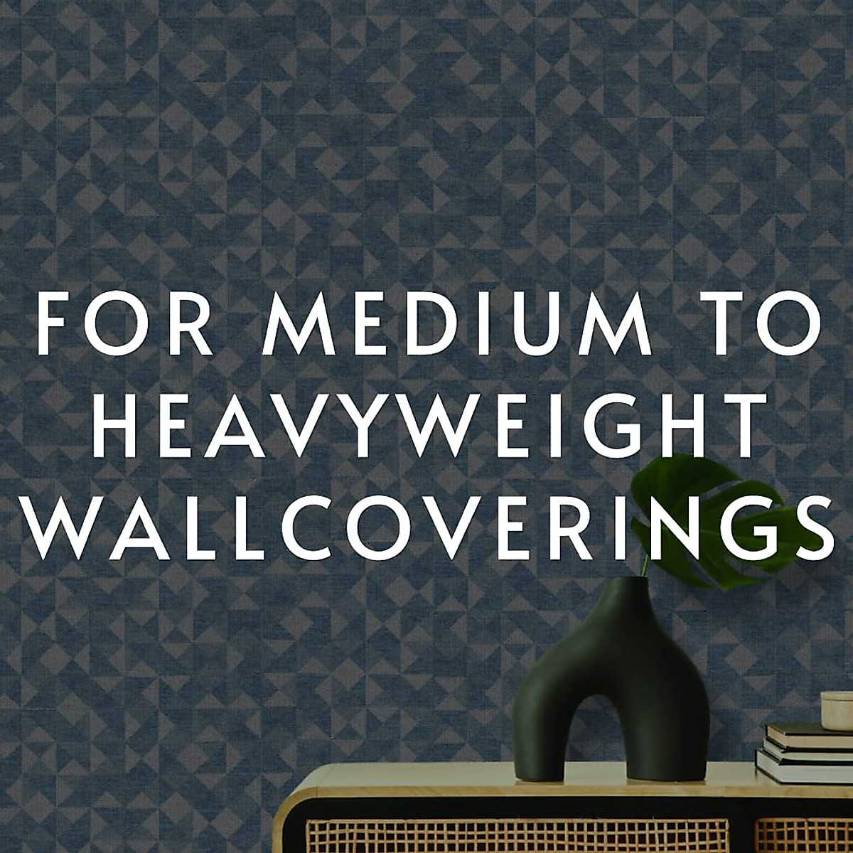 Roman 011305 PRO-838 Heavy Duty Wallpaper Adhesive, 5 gal, Clear