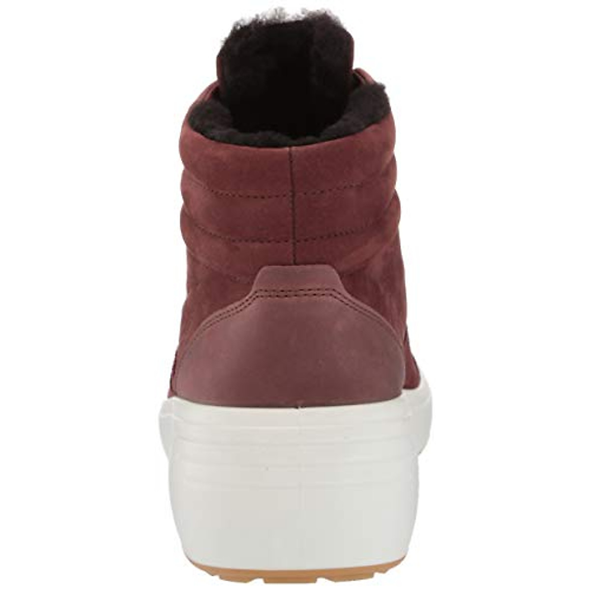 ECCO Women's Soft 7 Wedge Tred Winter Boot Ankle, Chocolat/Chocolat/Chocolat Suede, 8-8.5