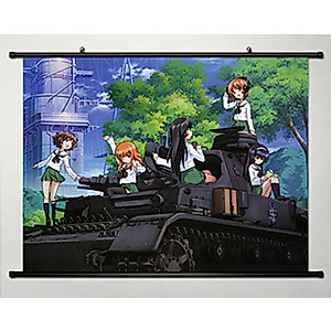 Home Decor Anime Girls und Panzer Cosplay Wall Scroll Poster Anko Team 23.6 X 17.7 Inches-012