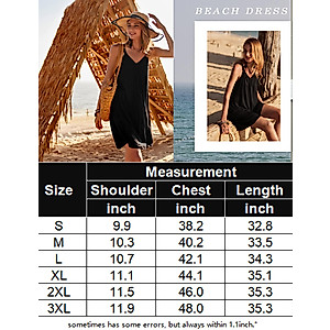 Ekouaer Womens Nightgown Sleeveless Sleepwear V Neck Racerback Sleep Dress, Peacock Blue, XX-Large