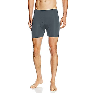 BALEAF Men's Bike Shorts 3D Padded Cycling Underwear with Padding Anti-slip Silicon Mountain Biking Bicycle Gear Grey XL