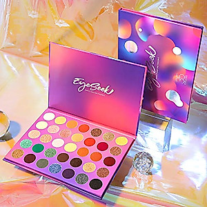 EYESEEK Bright Eye Makeup Sets, Eyeshadow Palette, High Pigmented Pallets, Matte Shimmer Eye Shadow Plattet Gift Sets Starter Kit for Halloween