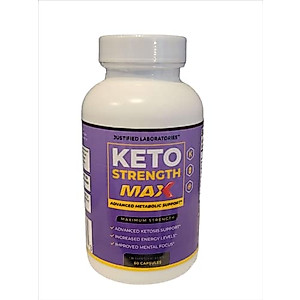 (3 Pack) Keto Strength Max 1200MG Pills Includes Apple Cider Vinegar goBHB Strong Exogenous Ketones Advanced Ketogenic Supplement Ketosis Support for Men Women 180 Capsules