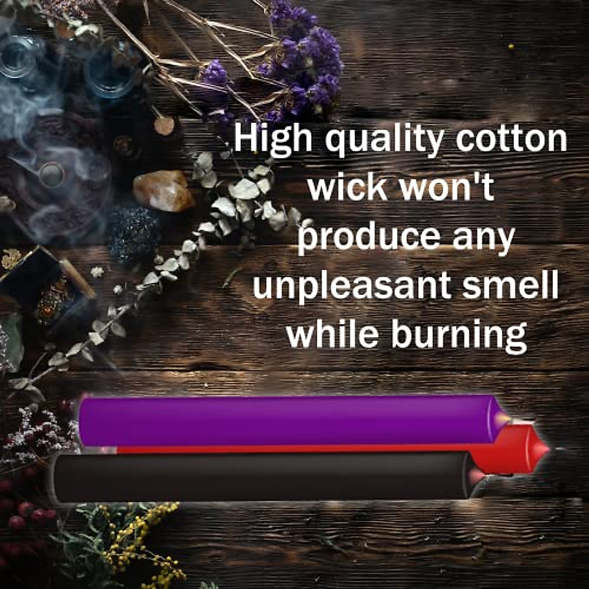 WEIHAI Low Temperature Candles Low Heat Candles Romantic Wax Play Candles for Lovers Couples Wedding