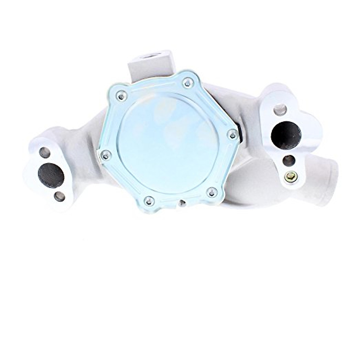 Small Block Chevy Performance Aluminum Water Pump, Short, w/Detailed Instructions