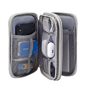 Large Capacity Pencil Case, Pencil Bag Pen Case Pencil Pouch Office College School Storage Pen Bag for Adults, Teen, Girl, Boy, Pens, Pencils, Highlighters, Markers, Eraser and Other Supplies(Gray)