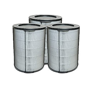 Nispira 112180 Replacement Filter N For Winix Air Purifier NK100, NK105, QS HEPA Activated Carbon, 3 Packs