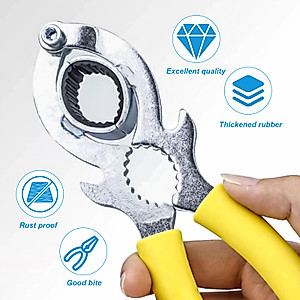 QBXMY7 6-Piece Faucet Aerator Removal Wrench Kit - 2 Sink Bubbler Wrenches + 4 M24 Aerators, Disassembly and Repair Spanner Tool