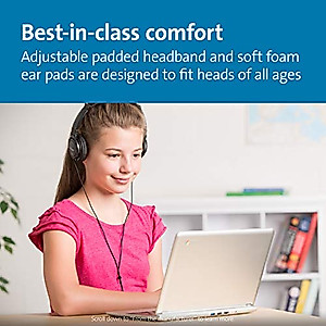 Kensington USB-A Hi-Fi Headphones (K97600WW), Black