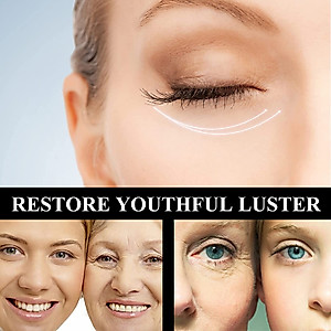 Jaysuing Collagen Boost Anti-Aging Serum Firming Eye Cream, Collagen Boost Anti-Aging Serum, Verfons Firming Eye Cream for Bags, Fades Fine Lines and Wrinkles (3PCS)