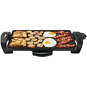 Starfrit 024402-002-0000 The Rock 19" x 13" Electric Griddle