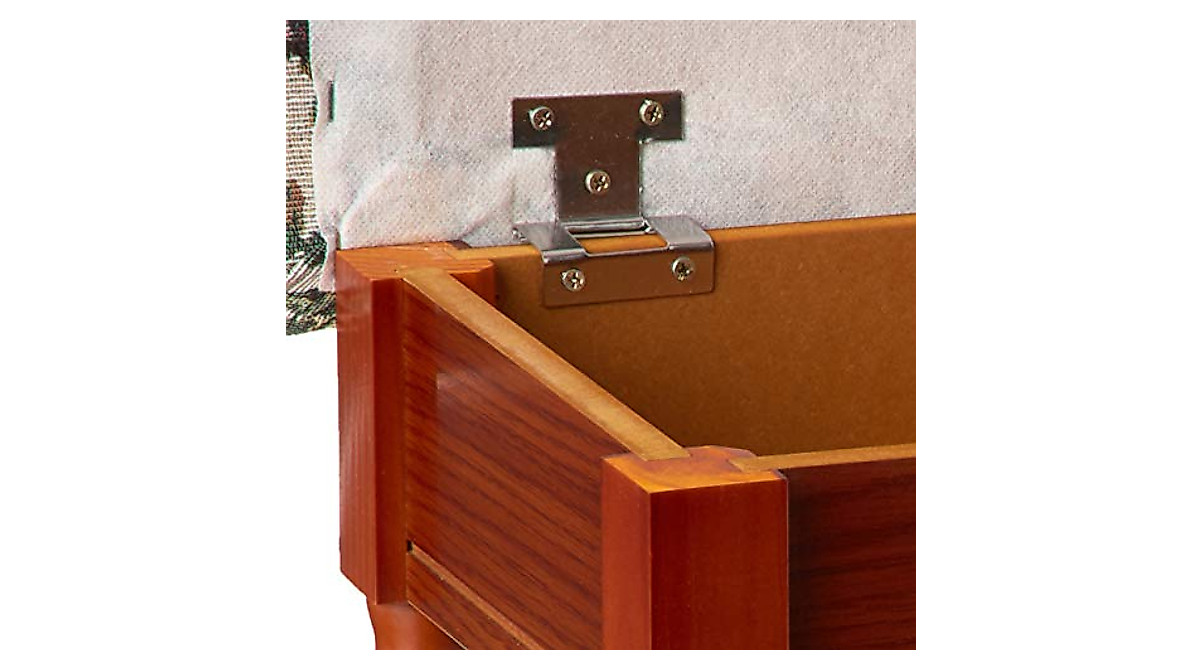 Frenchi Furniture Oak Foot Stool with Storage