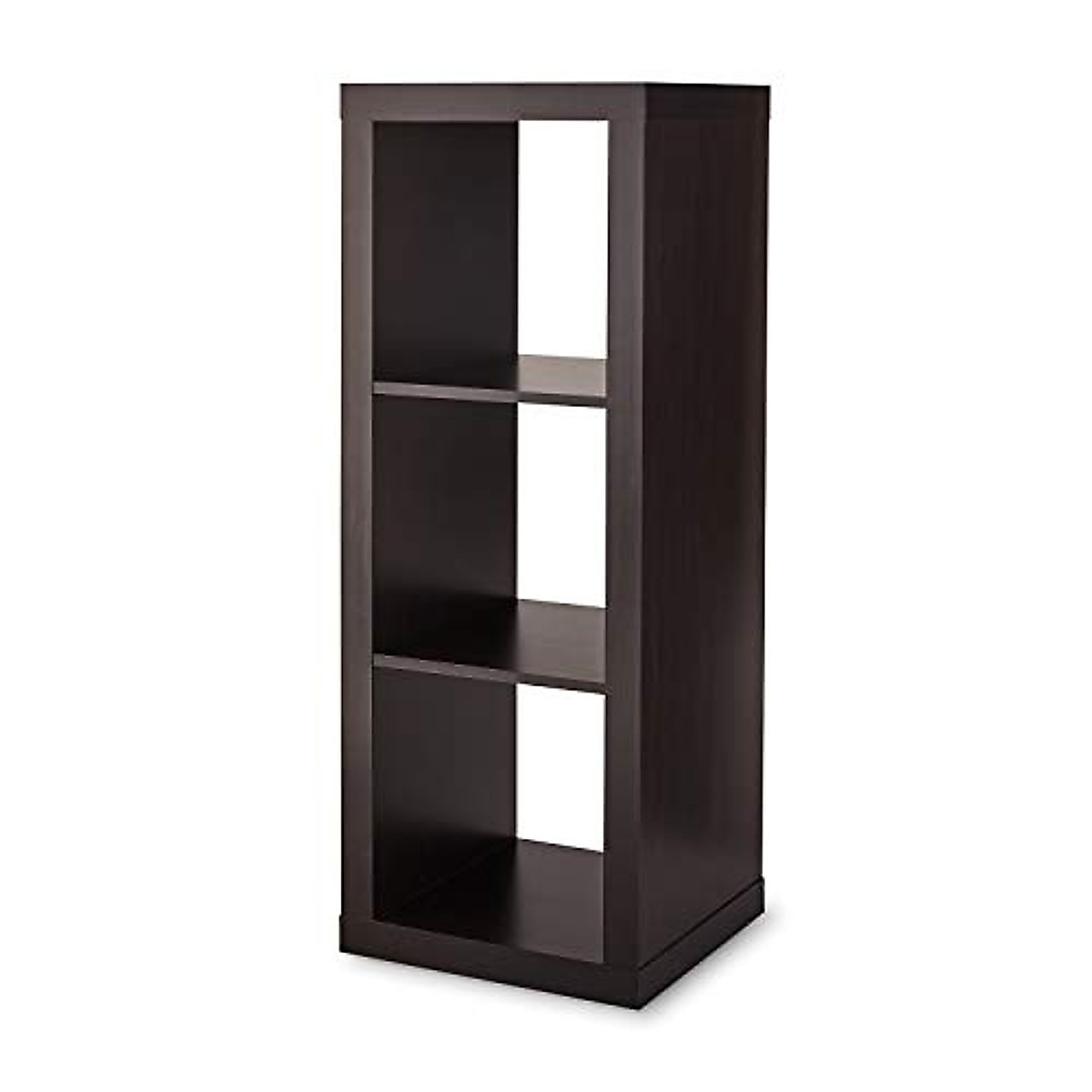 Better Homes & Gardens 3-Cube Storage Organizer (Espresso, 3-Cube)