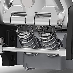 Torin T820010LT Hydraulic Low Profile Aluminum Floor Jack: 2 Ton (4,000 lb) Capacity, Black