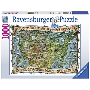 Ravensburger Protect and Preserve USA-1000 Piece Jigsaw Puzzle