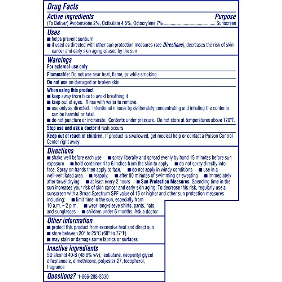 Coppertone Sport Sunscreen Spray, Broad Spectrum SPF 15 Water Resistant Spray Sunscreen, 5.5 Oz