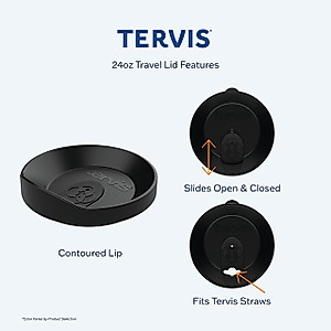 Tervis Inkreel The Heavens Made in USA Double Walled Insulated Tumbler Travel Cup Keeps Drinks Cold & Hot, 24oz, Classic