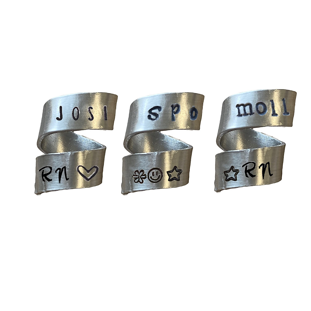 Stethoscope ID tag for Nurses - Name Tag- nurse gift - student nurse gift - stethoscope name tag with birthstone- stethoscope personalized name tag -Nurse Week Gifts