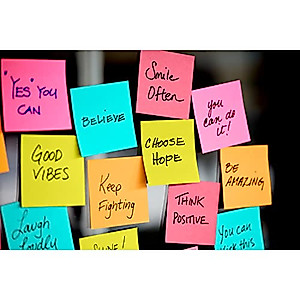 Post-it Super Sticky Notes, Limited Edition Color Collection, 3x3 in, 15 Pads/Pack, 45 Sheets/Pad (654-15SSALL)