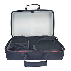 Storage Carry Case Bag for PS5 Consoles Controller Cable Travel Bag, Large Capacity PS5 Bag Shoulder Handbag, Waterproof Portable for Playstation Controller, PS5 Games, Gaming Headset, and Gaming Accessories (Black)