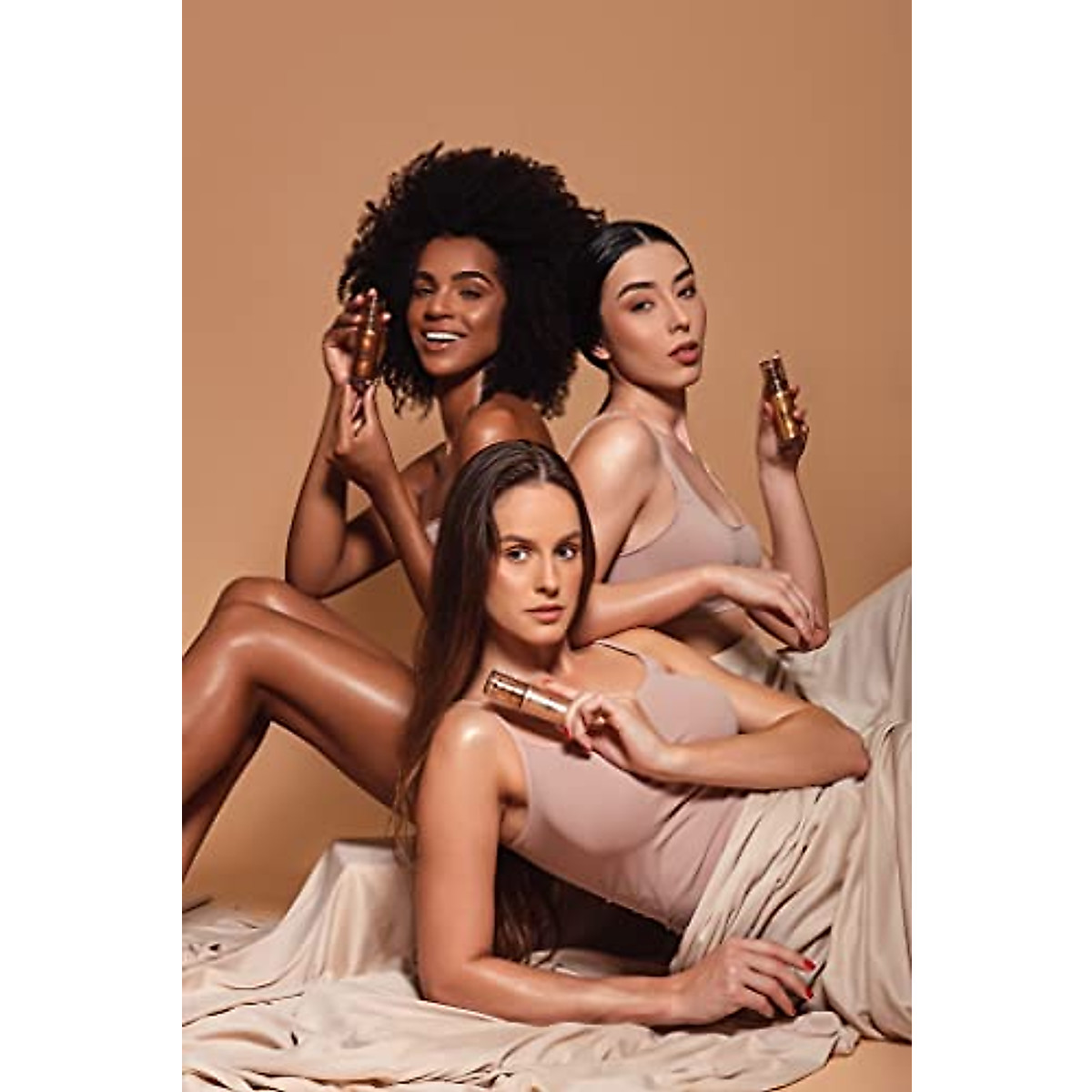 PHOERA Body Luminizer, Waterproof Moisturizing and Glow For Face & Body, Radiance All In One Makeup, Face Body Glow Illuminator, Body Highlighter 1fl.oz. (103 Glistening Bronze)