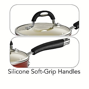 Tramontina Style 01 Pizza Pan Ceramica 12.5-Inch Metallic Copper, 80110/053DS