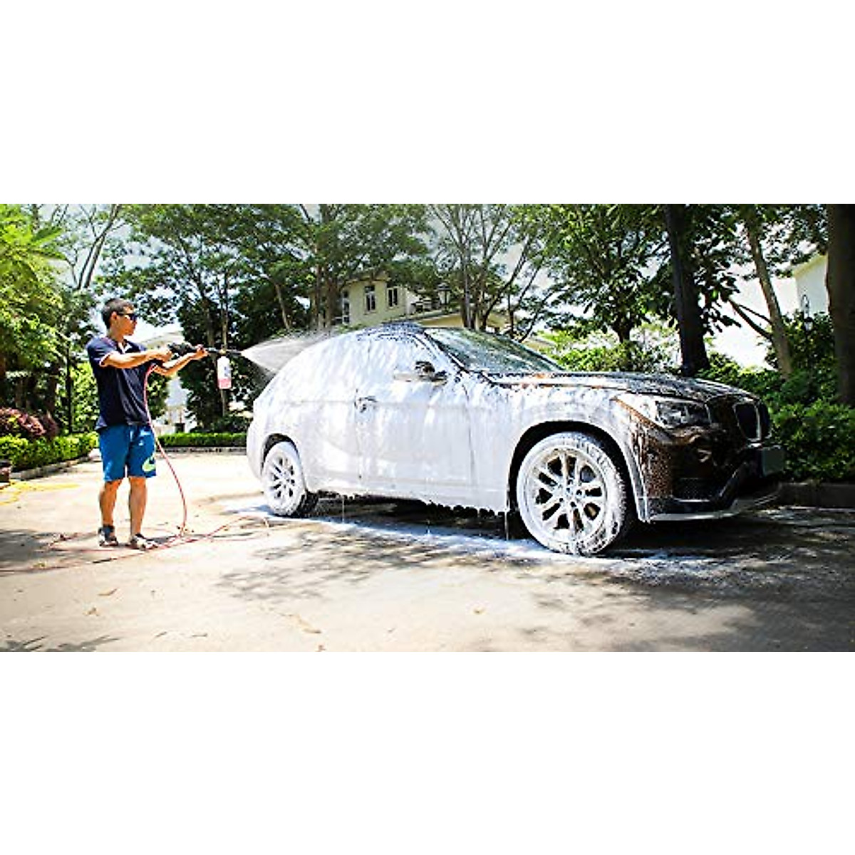 MJJC Foam Cannon PRO 2.0 for Karcher K2/K3/K4/K5/K6/K7 Pressure Washer, Karcher K Series Foam Sprayer Foam Gun NOT Fit for K1700 K1800 (Pro)