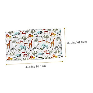 Changing Pad Liner 2pcs Removable Fabric Cover Baby Mattress Cover Crib Sheets Baby Bed Sheets Polyester Changing Pad Cover Changing Table Cover Girl Four Piece Set Baby Diaper