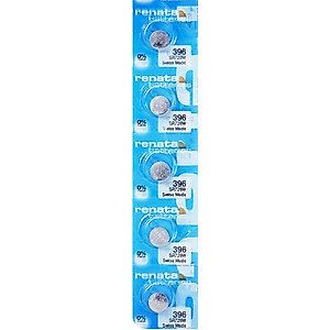 Renata Batteries 396 Silver Oxide Battery (5 Pack)