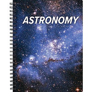 Willow Creek Press Astronomy Softcover Weekly Planner 2024 Spiral-Bound Engagement Calendar (6.5" x 8.5")