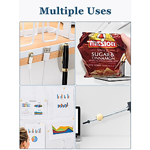 SMARTAKE 45 Pcs Refrigerator Magnets, Small Round Fridge Magnets, Multi-Use Premium Neodymium Office Magnets for Fridge, Whiteboard, Billboard in Home, Kitchen, Office and School (Gold)