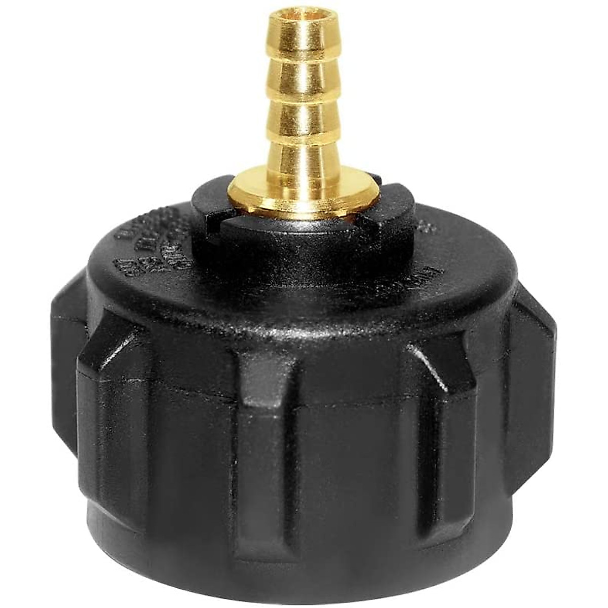 ANPTGHT 2pcs QCC1 Propane Adapter Gas Regulator Valve Fitting with Nut and 1/4" Hose Barb Propane Tank Connectors Adapters