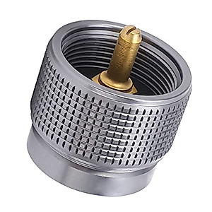 Propane Adapter, Corrosion Resistant Z22 Aluminum Alloy Gas Adapter Converter for Cylinder Container